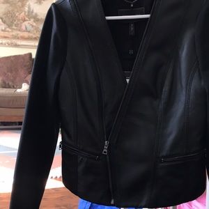 BCBGMaxAzria | Jackets & Coats | Bcbg Maxazria Leather Jacket | Poshmark